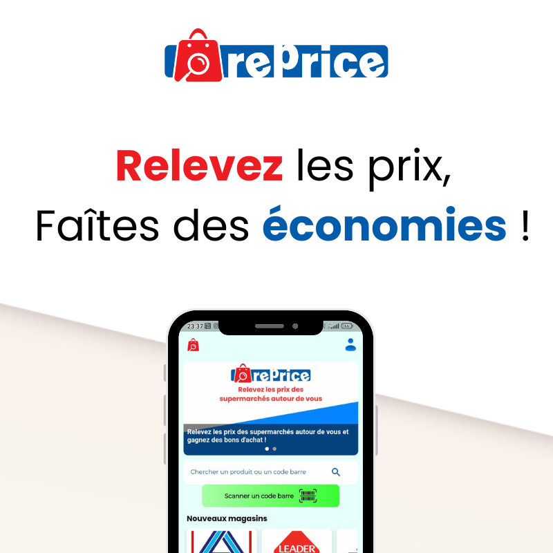 Reprice - Comparez les prix des supermarchés